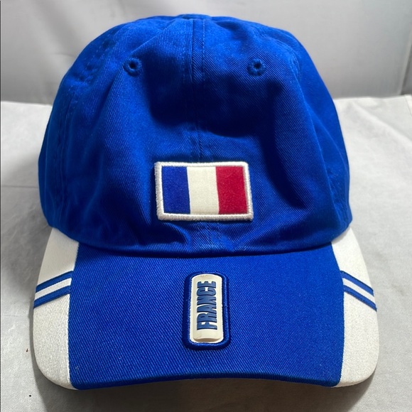 rhinoxgroup | Accessories | Vintage Blue France Flag Baseball Cap ...